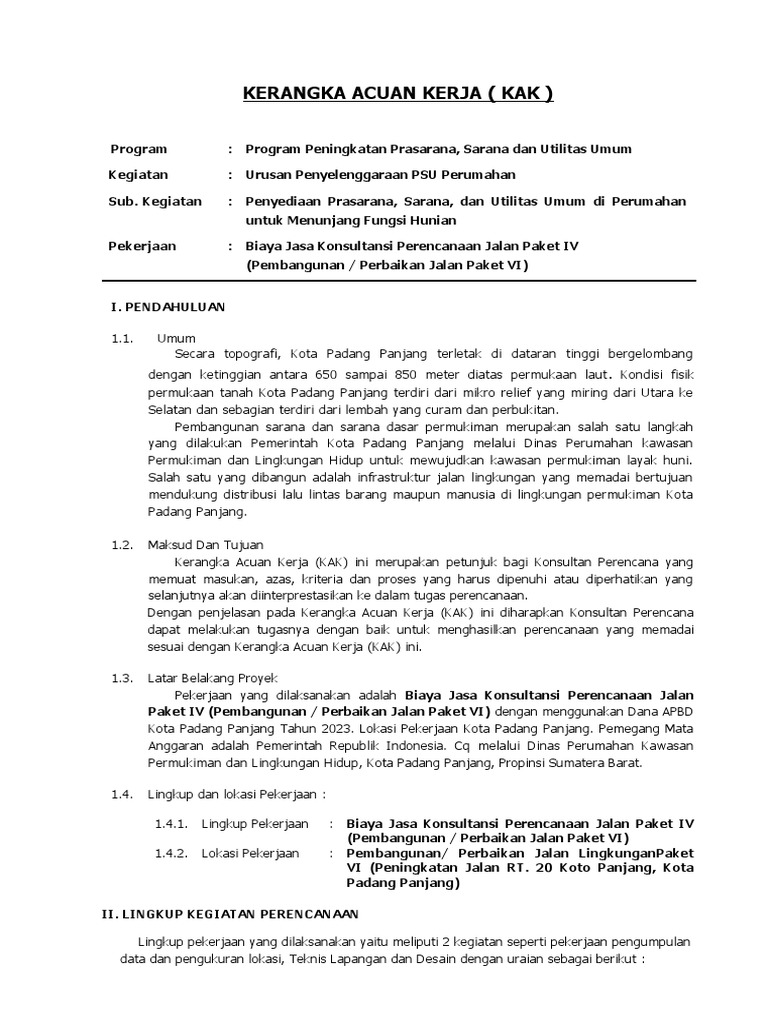 Kak Jalan Paket Iv | PDF