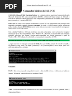 MS-DOS - Lista de Comandos - Wikilivros | PDF | Diretório (informática ...