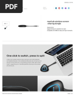 Logitech Tap Scheduler: Data Sheet | PDF | Touchscreen | Computer Hardware