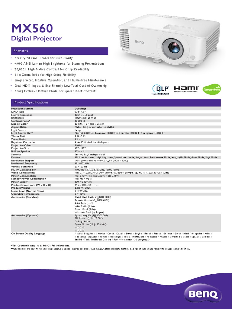 mx560 Datasheet Eng PDF | PDF
