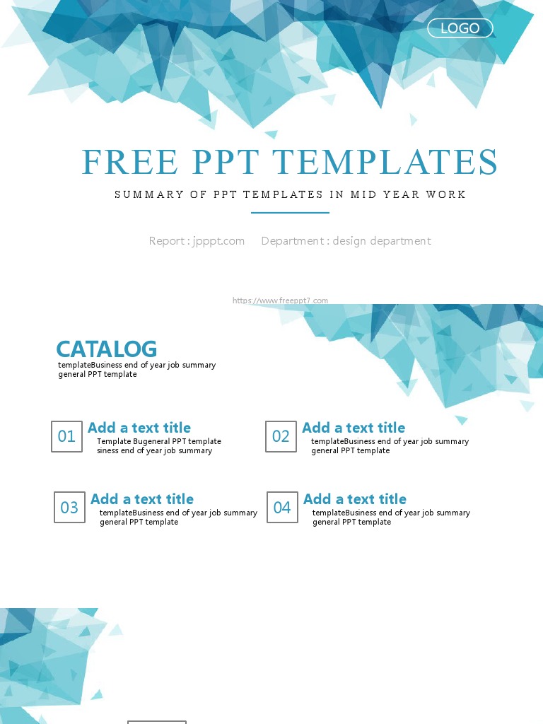 Polygonal Business Presentation PowerPoint Templates | PDF | Computer ...