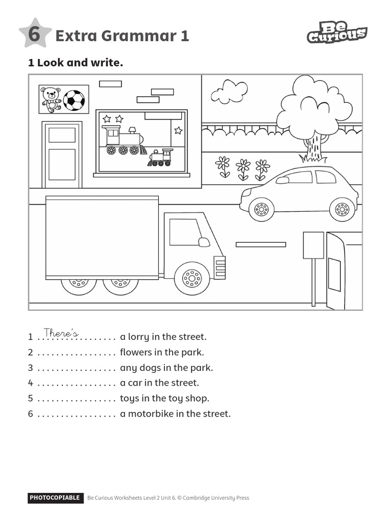 BC Grammar Worksheets - L2 - U6 - GR1 PDF | PDF
