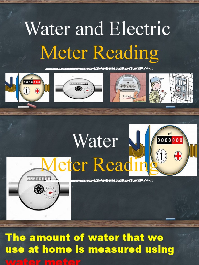 Water and Electric Meter Reading | PDF