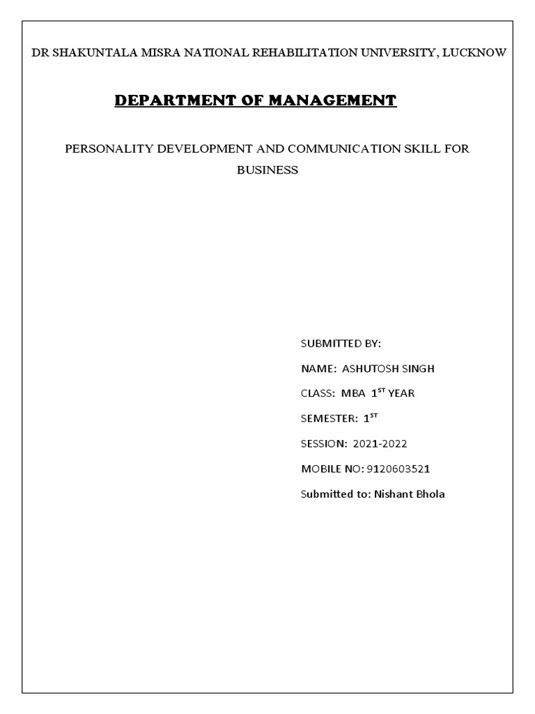 BUSINESS COMMUNICATION pdf PDF