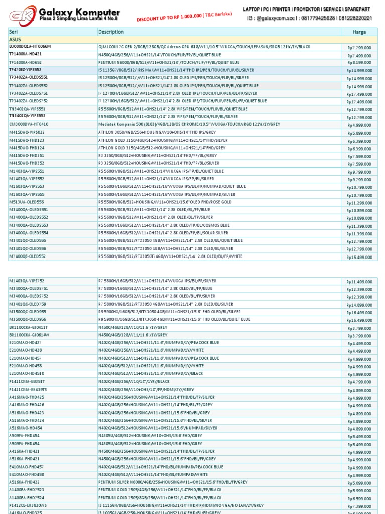 Brosur Update23 PDF | PDF