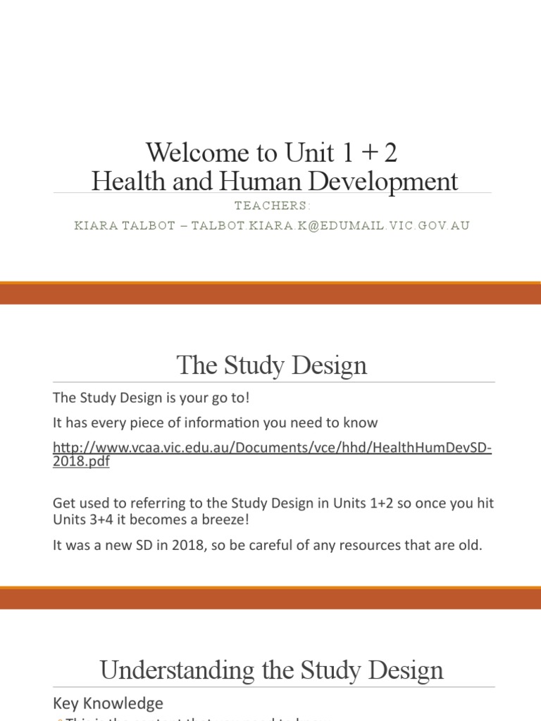 Welcome To Unit 1 + 2 HHD | PDF