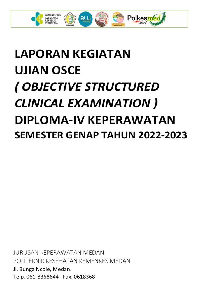 Laporan Ujian OSCE Prodi DIV Sem Genap THN 2020 | PDF