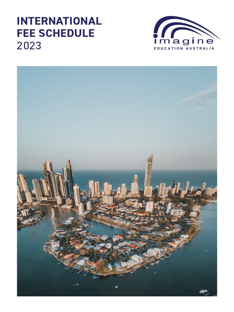 2023 International Fee Schedule | PDF | Diploma | Educational Stages