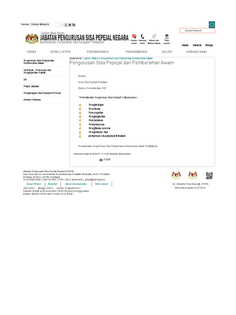 Elemen Perkhidmatan PSP | PDF