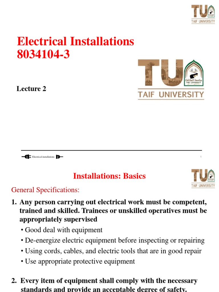 Lecture - 2 - Installations Basics | PDF