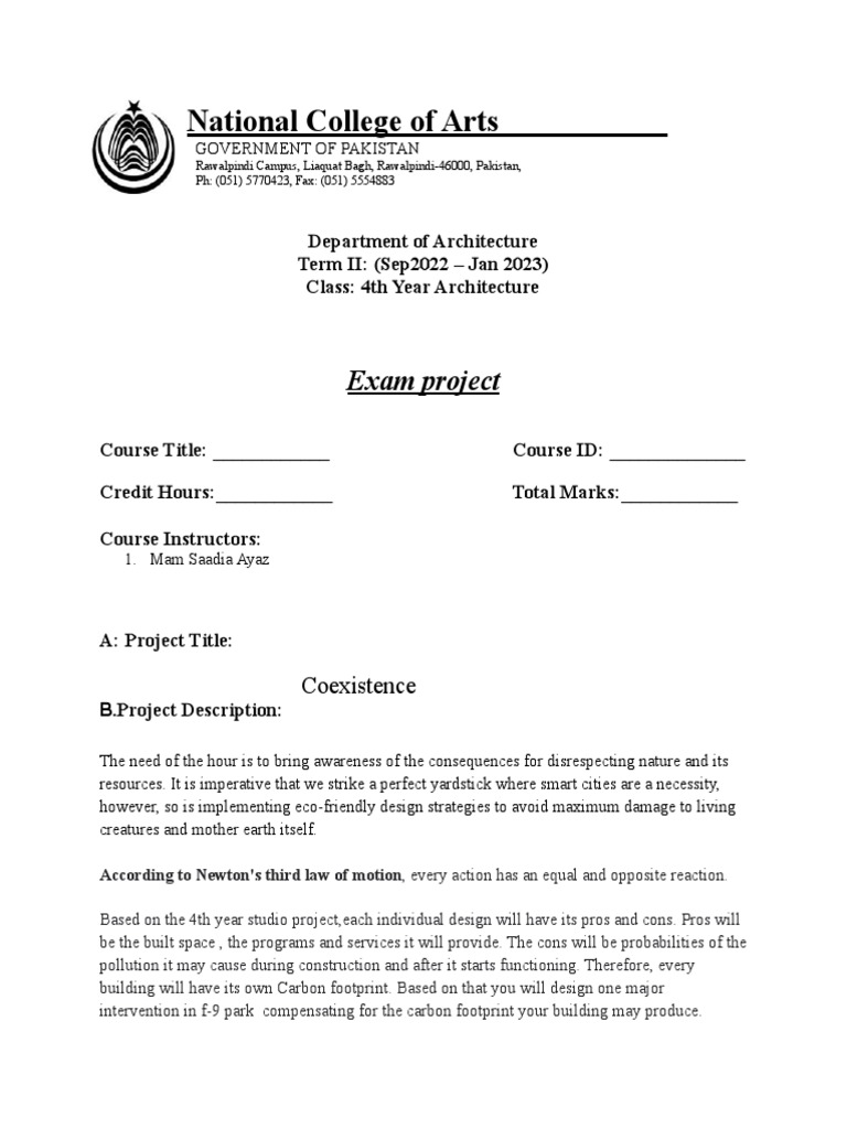 Landscape Exam Paper PDF | PDF