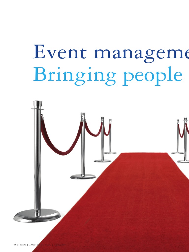 Deloitte - Eventmanagement PDF | PDF | Project Management | Mena