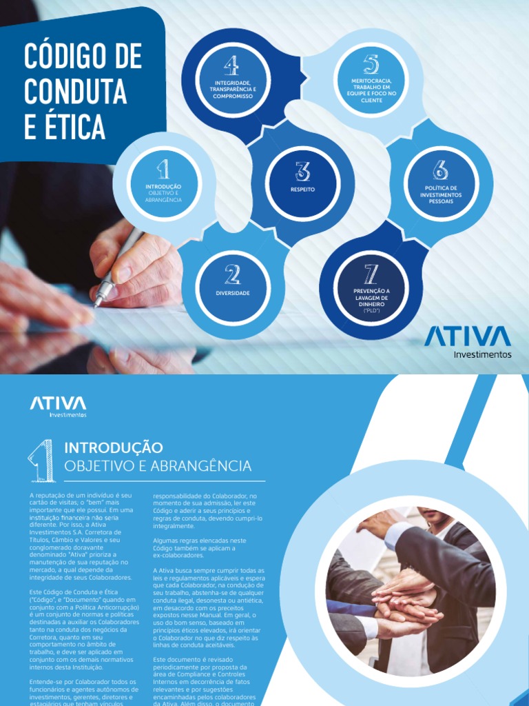 Codigo De Conduta E Etica 2022 Pdf Pdf