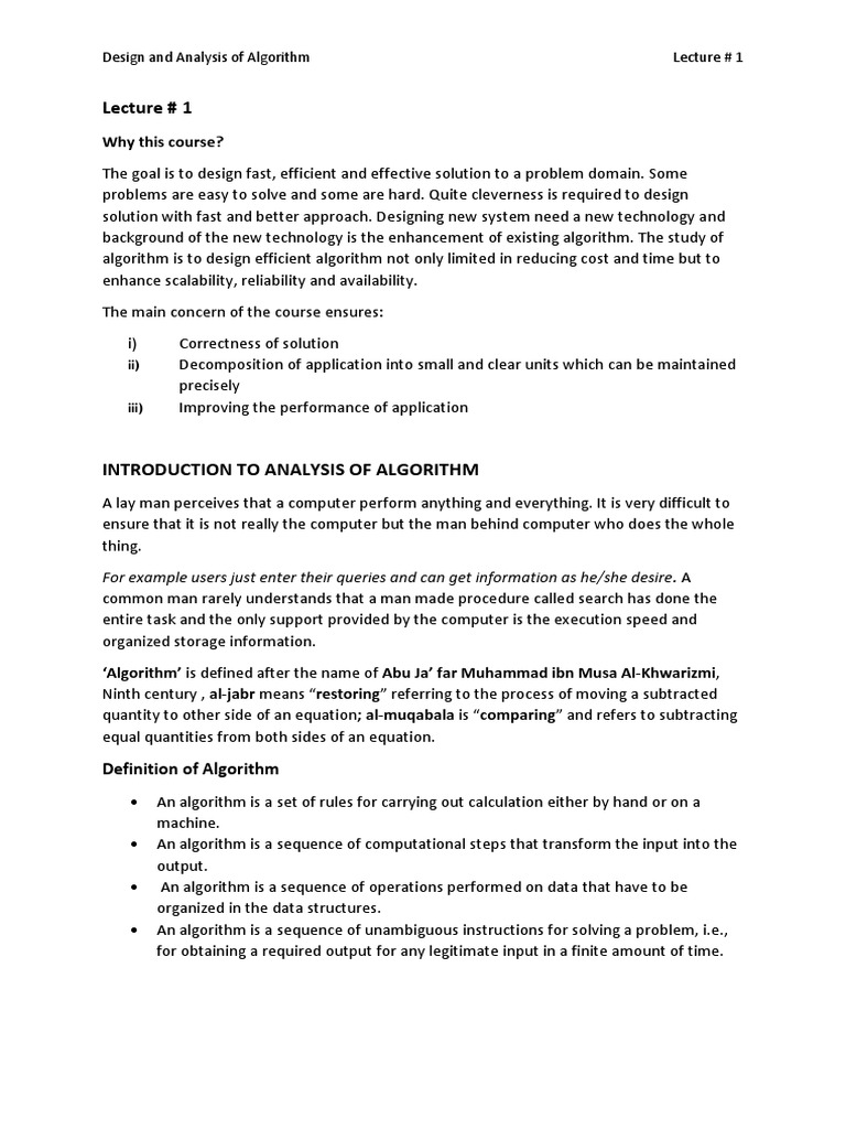 Lecture 1 PDF | PDF Lecture 1 PDF | PDF