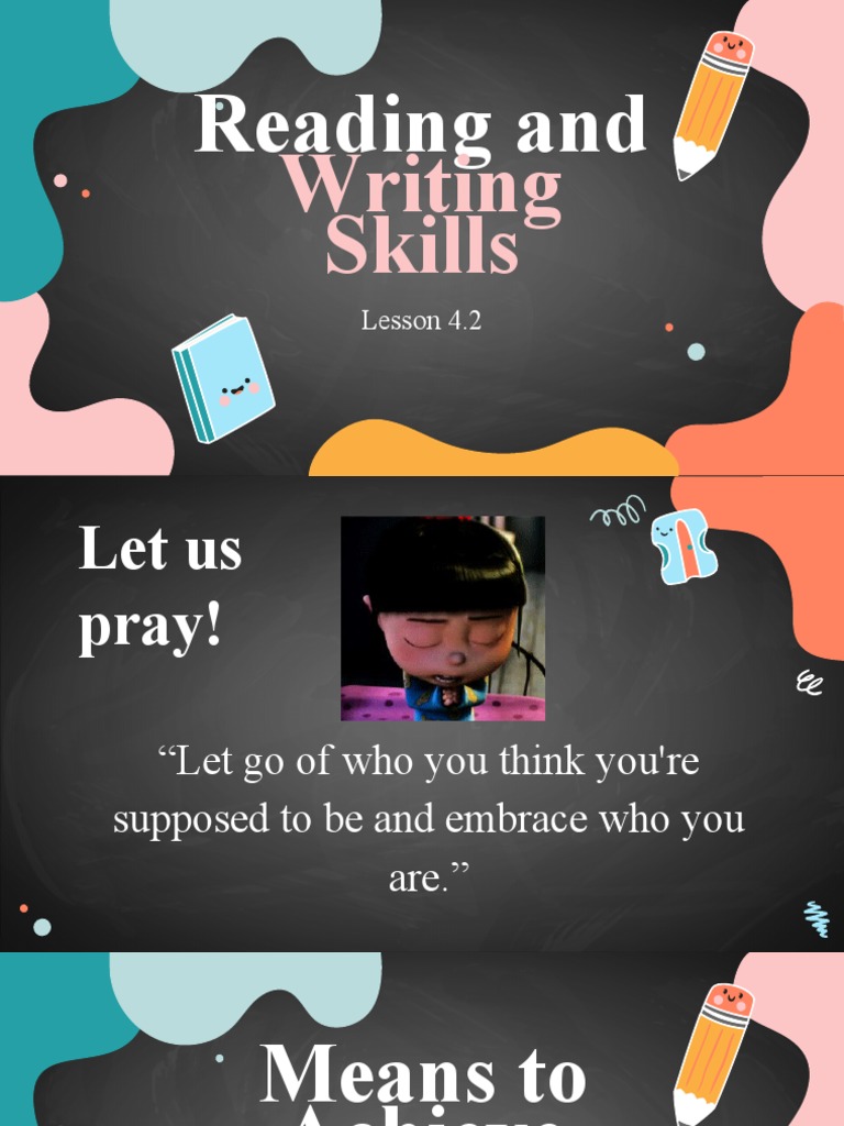 RAWS Lesson 4.2 Means To Achieve Paragraph Cohesion | PDF