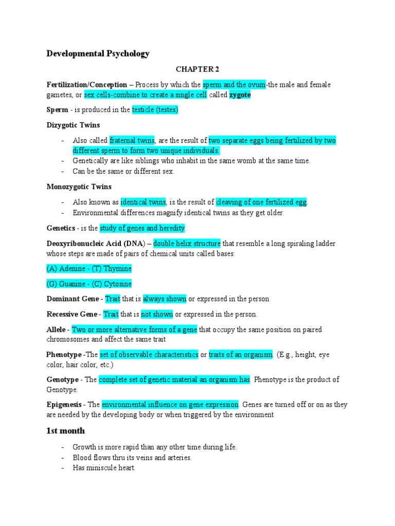 Dev Psych - Midterm Examination - Reviewer | PDF | Attachment Theory ...