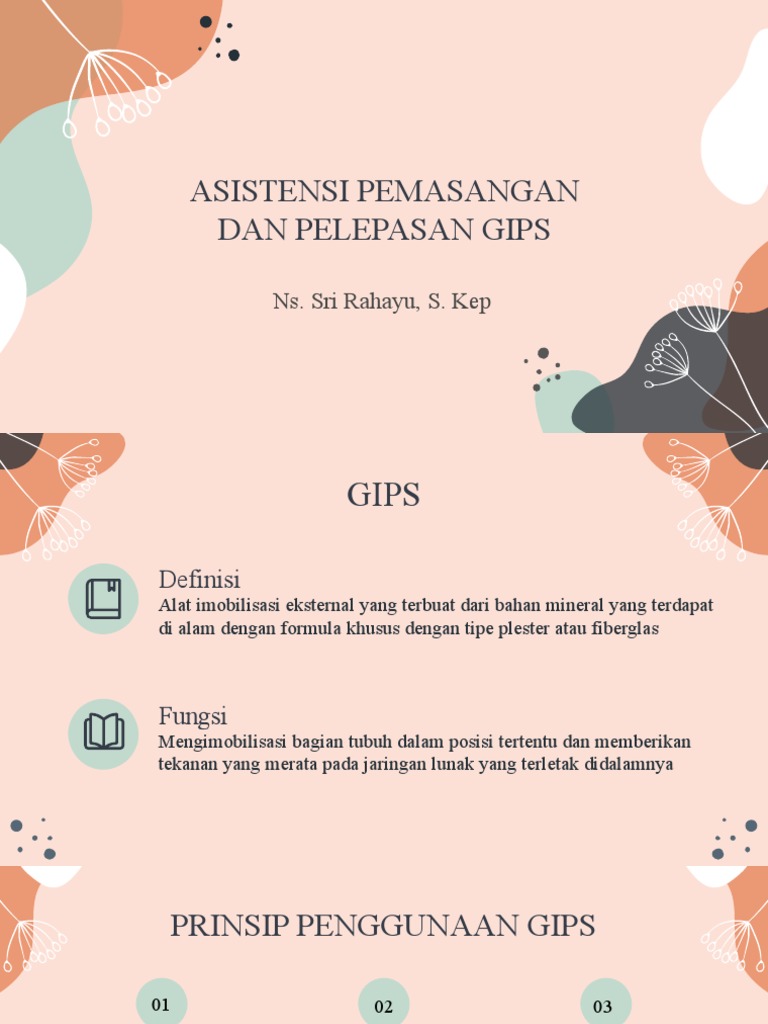 Asistensi Pemasangan Dan Pelepasan Gips | PDF