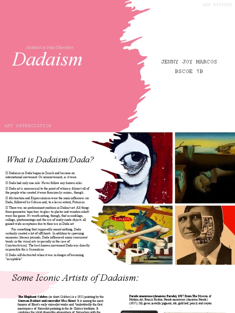 MARCOS Dadaism | PDF | Surrealism | Movements