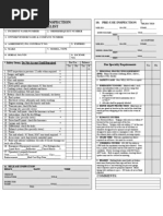 PMS Checklist | PDF | Technology & Engineering