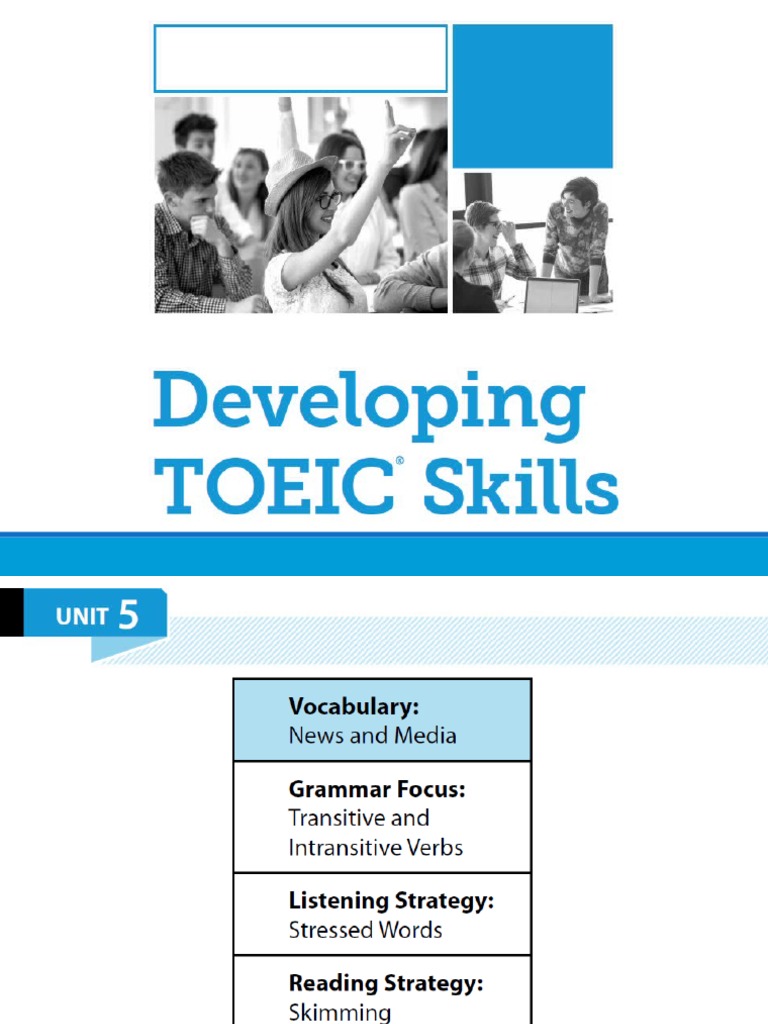 Developing TOEIC Skills Overview | PDF