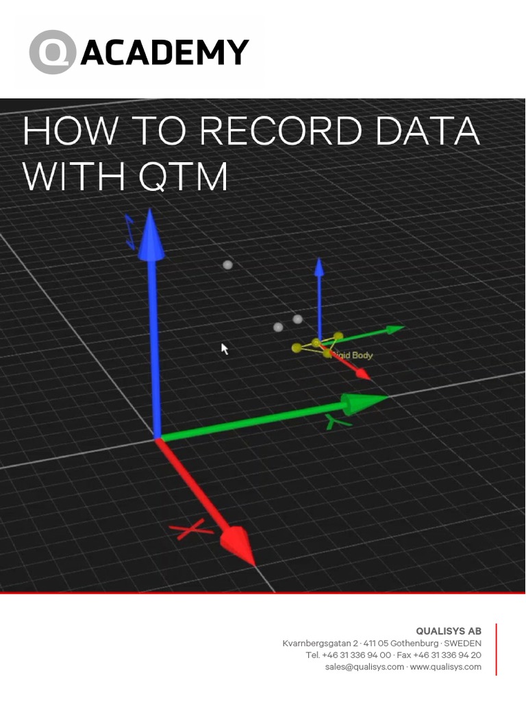 9 How To Record Data With QTM PDF | PDF | Computer Keyboard | Icon (Computing)