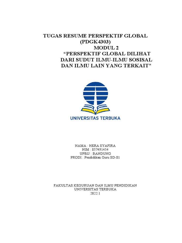 Prosfektif Global .RESUME | PDF