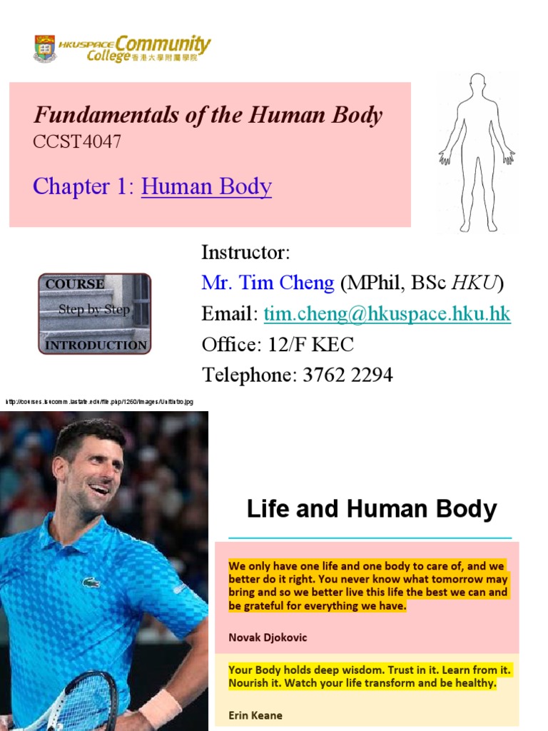 #1 Human Body Introduction PDF | PDF