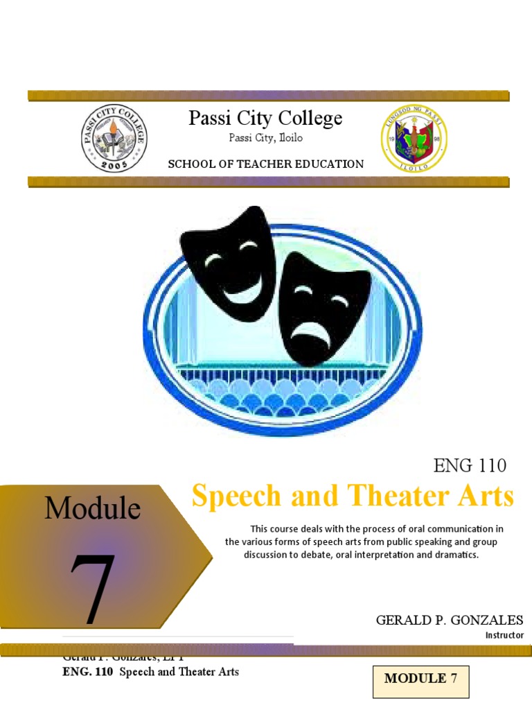 Introduction to Theatre Arts | PDF