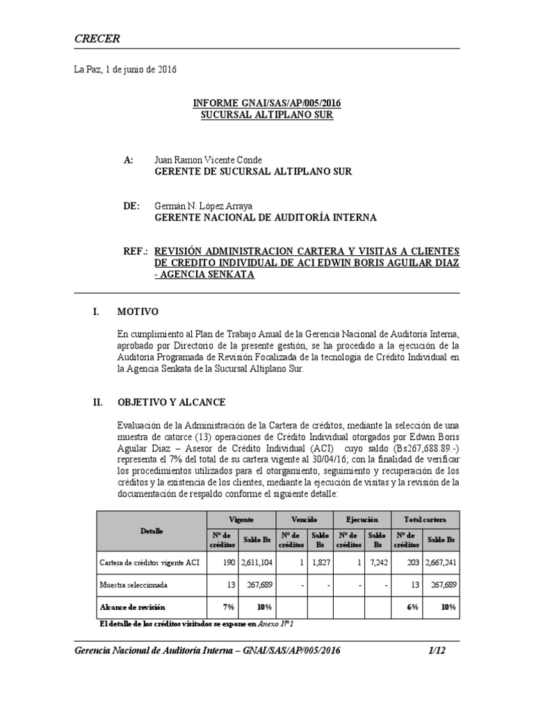 INF-GNAI-AP-007-2016 AG Senkata Borrador 1 | PDF