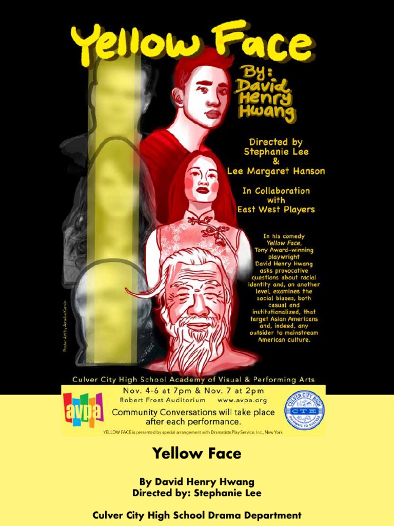 Yellow Face Study Guide V.2 | PDF