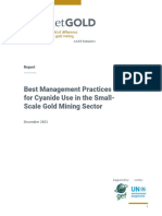 International Cyanide Management Code | PDF | Mining