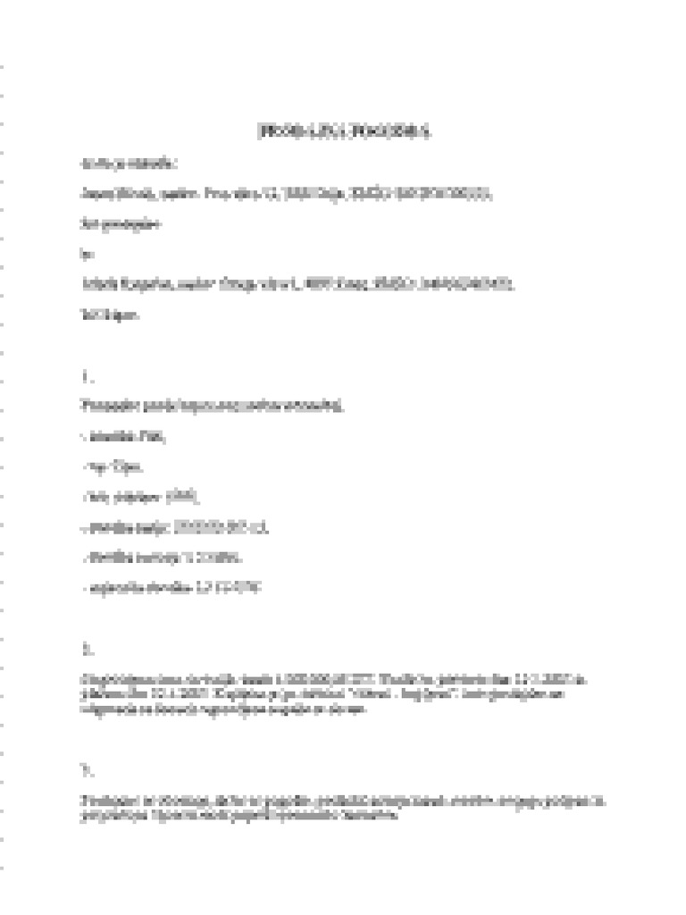 Pogodba | PDF