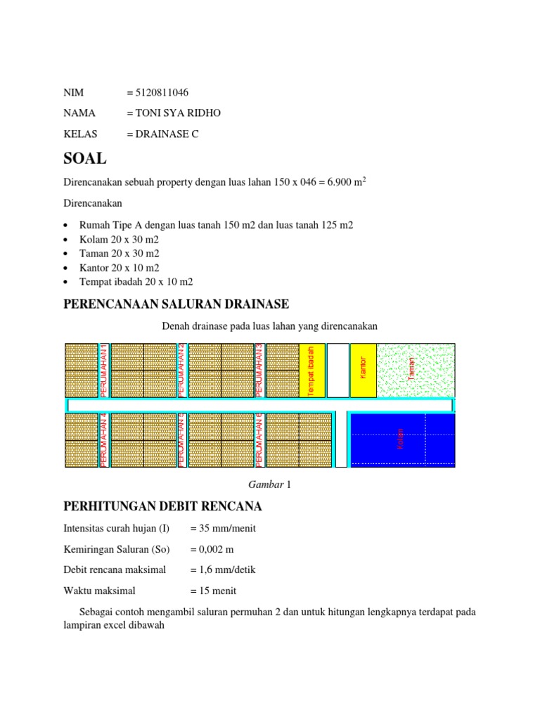 Catatan Perencanaan Drainase PDF | PDF