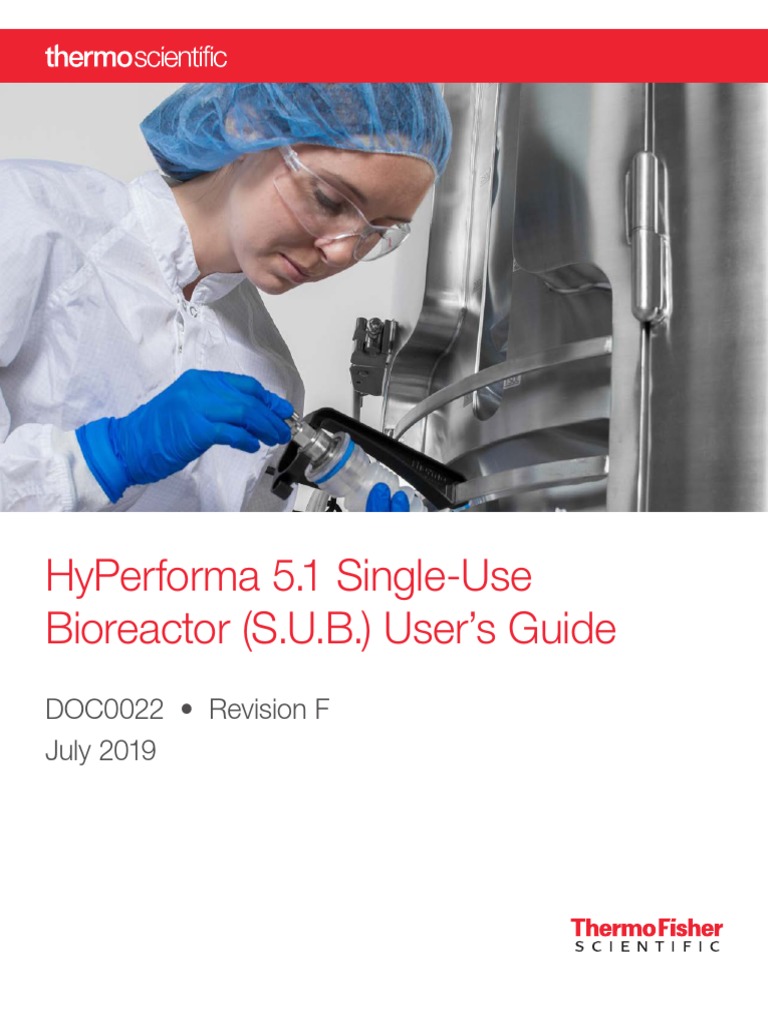 User's Guide English 5-1 HyPerforma Single-Use Bioreactor SUB DOC0022 ...