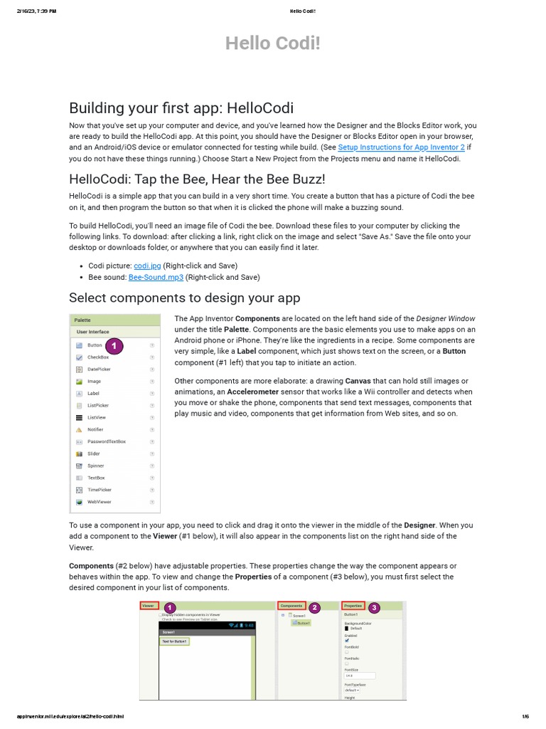 Hello Codi! | PDF | Mobile App | Ios