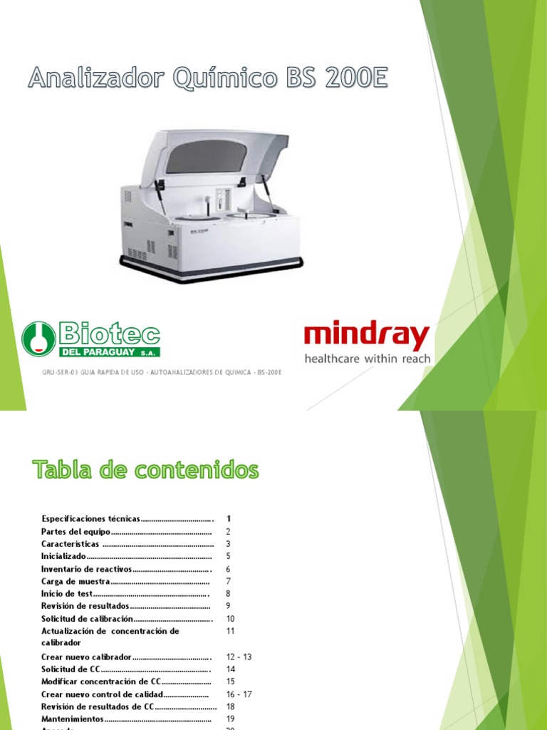 Guia Rapida BS 200e PDF | PDF