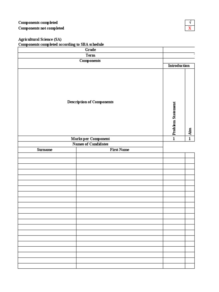 SBA Reporting Format.xlsx | PDF