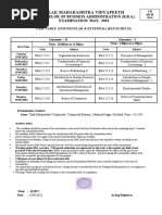 Invigilation Duty Chart | PDF
