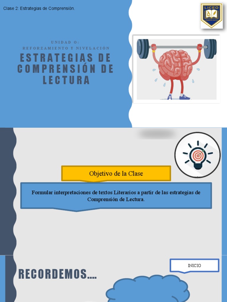 Estrategias para Comprensión de Lectura | PDF | Imperio Inca
