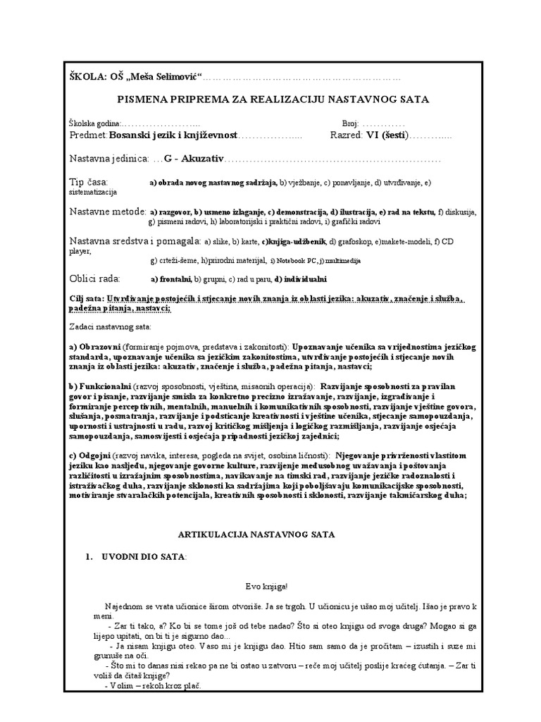 Akuzativ | PDF