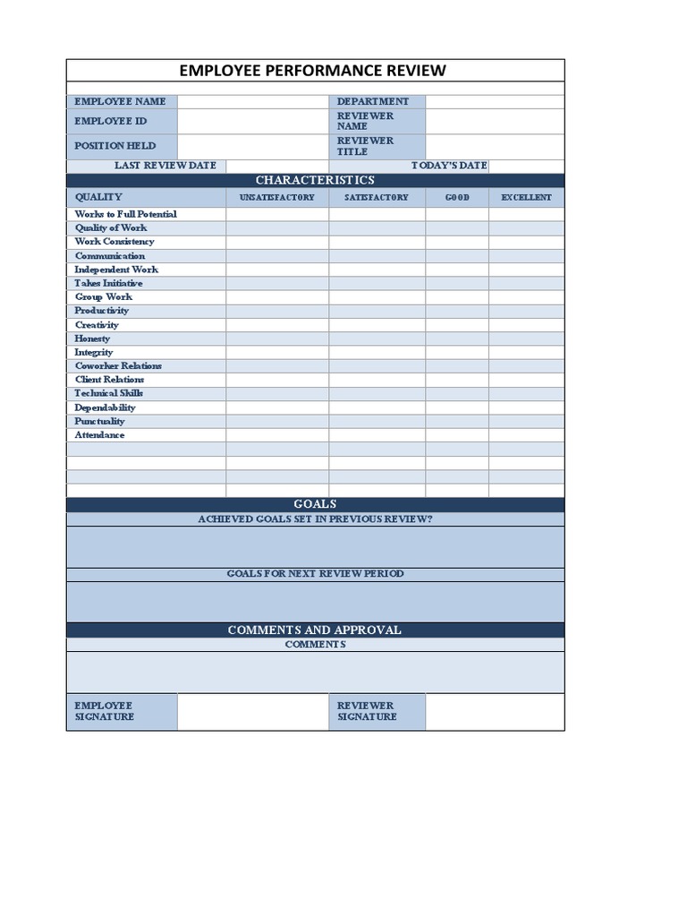 Employee Performance Tracker | PDF
