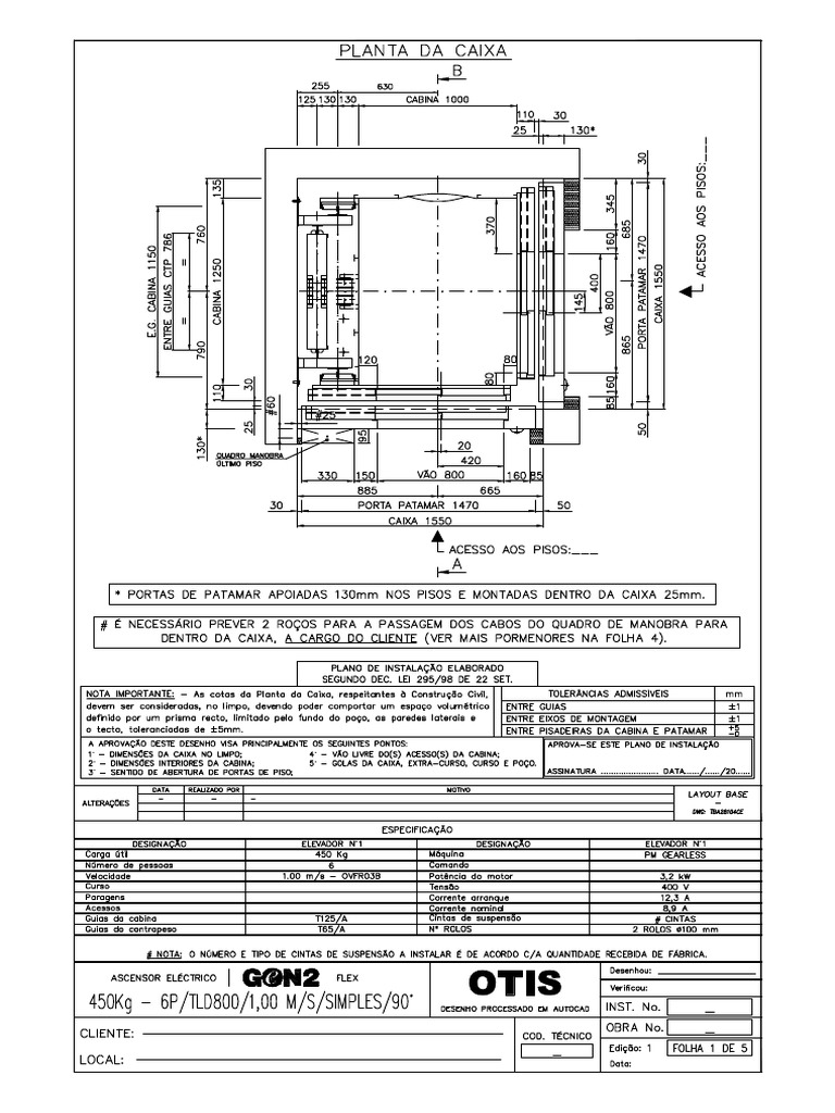 PI Gen2™ Flex 8pax 450KG TLD800 90º PDF | PDF