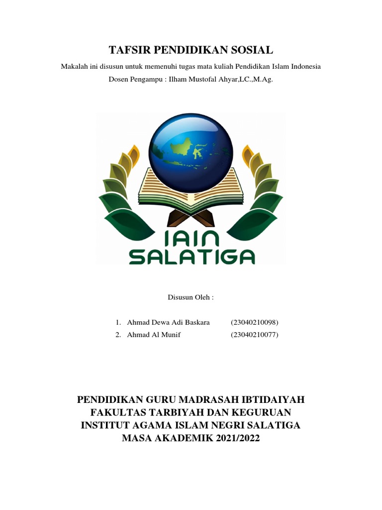 Makalah Tafsir PDF | PDF