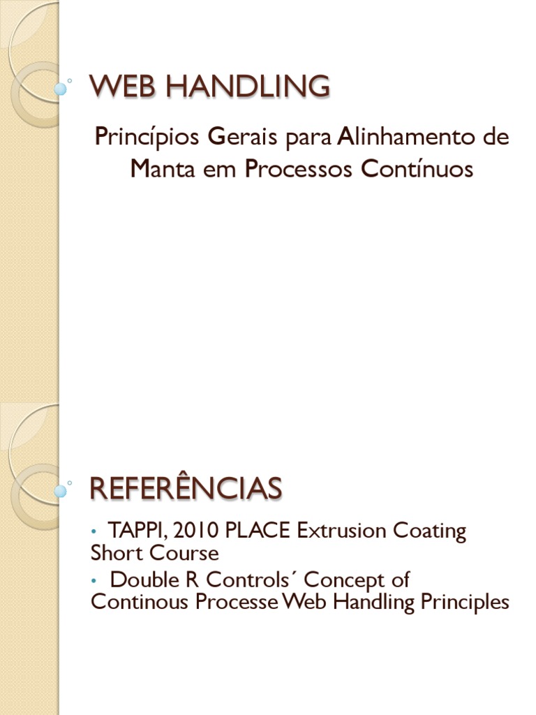 Web Handling PDF | PDF | Estresse (Mecânica) | Ciências Físicas