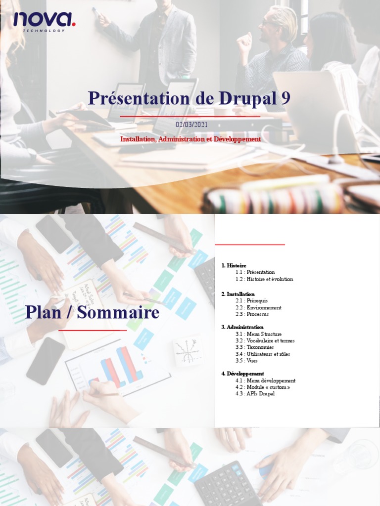 Présentation de Drupal - TM | PDF | Drupal | PHP