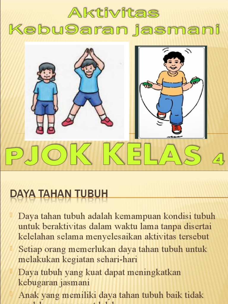 PJOK Latihan Kebugaran Jasmani | PDF