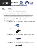 DigiSign Instructiuni Instalare Si Utilizare A Semnaturii Electronice ...