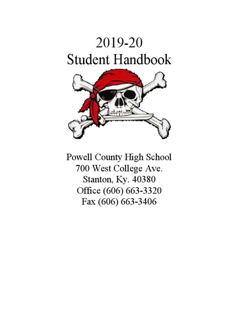 Pchs Handbook 2019-20 | PDF