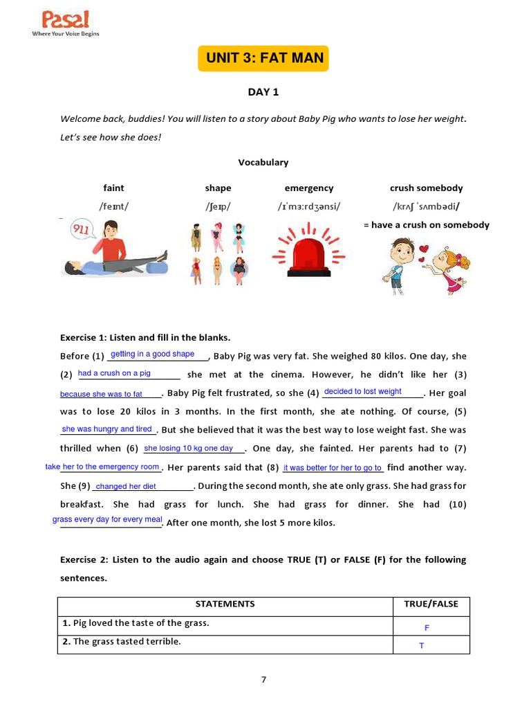 Workbook - Unit 3 PDF | PDF