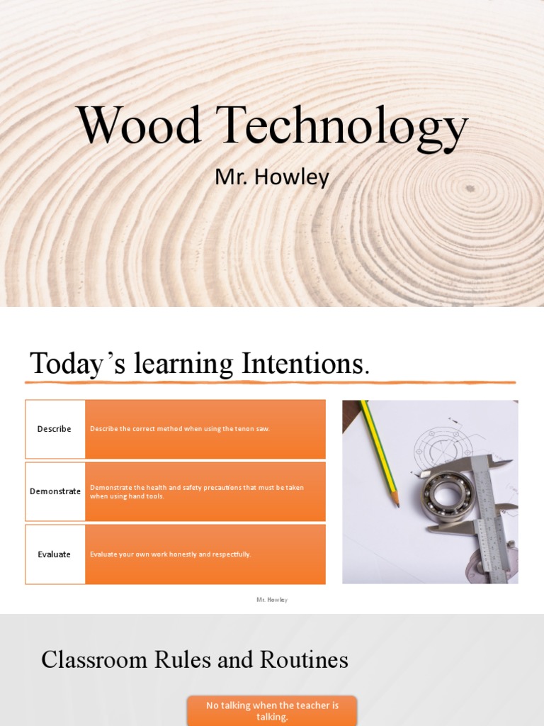 Lesson 12 Powerpoint For First Year Wood Technology | Download Free PDF ...